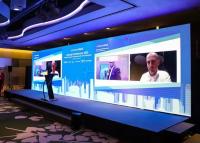 China Outdoor P4 LED Display 640x640mm Waterproof Rental Screen High Brightness 7500cd for sale