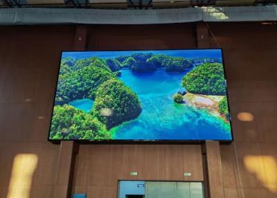 China P2.5mm Indoor LED Display Screen 160x160mm 1/16 Scan SMD 2121 Die-Cast Aluminum for Advertising for sale