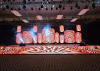China Indoor Rental P1.923 LED Display 246x246mm Module Full Color RGB Billboard for sale