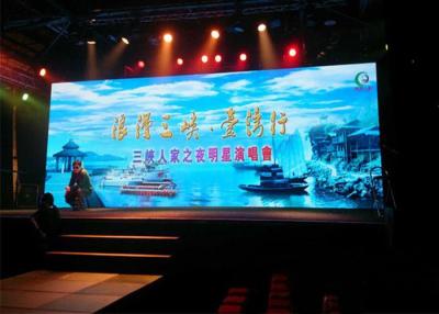 China P4 Indoor SMD Full Color LED Display 256x128mm 64x32dot Die-Cast Aluminum Module for sale