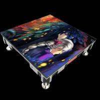China 500x1000mm Indoor LED Dance Floor Screen 4.81mm Pixel Pitch 160° Viewing Angle for sale
