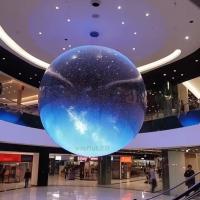 China Front Service Maintenance Method Sphere LED Screen with DC5V Voltage and Epistar Led Chip for sale