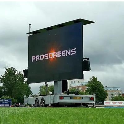China Eye-Catching Video Display Function Exterior Multicolor LED Display with 1/20S Driving Mode for sale