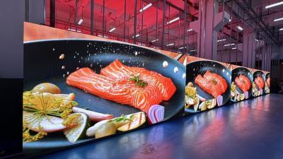 China P2.604 Rental LED Display 500x500mm Die-cast Aluminum Cabinet 438W/m2 for sale