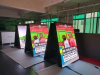 China Outdoor P10 960x960mm LED Display 7500nits High Brightness Advertising Screen Fixed Installation for sale