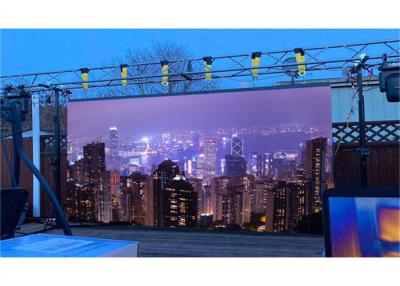 China P6 Outdoor Full Color LED Billboard Iron Steel Cabinet SMD2727 62500pixels/sqm for sale
