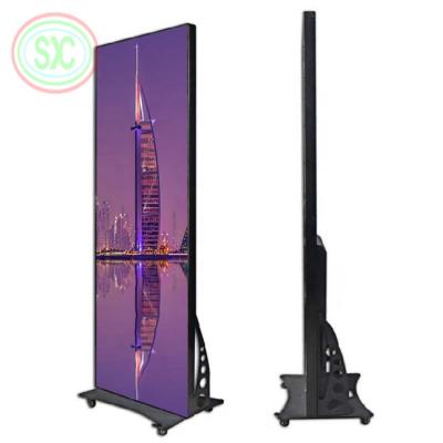 China Aluminum Cabinet LED Poster Display 680x2000mm Screen Size SMD2121 for sale