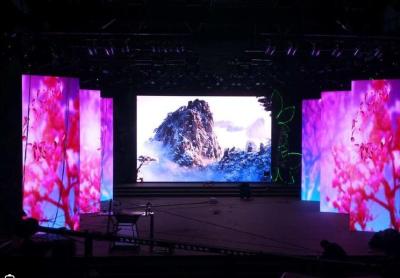 China Outdoor Full Color LED Display Module 250x250mm Cabinet 500x1000mm IP65 5500nits for sale
