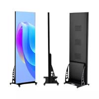 China P1.53 680x2000mm LED Poster Display 320x160mm Module 209x104 Resolution Aluminum Cabinet for sale