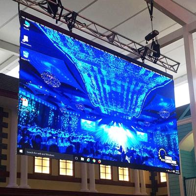 China Stage LED Screen 2mm Pixel Pitch MBI5020 Drive IC SMD 320x160mm Module AC90-240V for sale