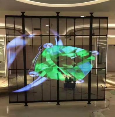China Driving Method Translucent LED Display The Ultimate Advertising Solution for Your Business for sale