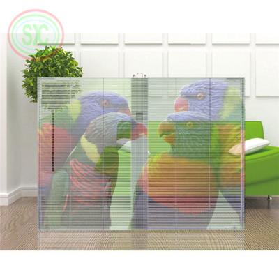 China Waterproof Transparent LED Screen G3.91-7.82 SMD2121 Module Weight 0.2KG IP43 for sale