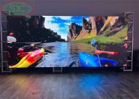 China P3.91 Indoor LED Display 500x500mm Cabinet 1500cd/m2 Brightness Stage Backdrop Video Wall System for sale