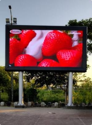 China DC5V Outdoor LED Billboard P10 Full Color SMD2727 120° View Angle IP65 Durable Advertising Display for sale