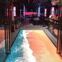 China High Resolution Sparkling Light Dance Floor with DMX512 Control System and High Brightness Epistar Chip for sale