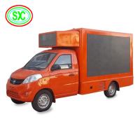 China P5 Mobile Truck LED Display DC5V 5000-8000 Nits Full Color IP65 Outdoor Advertising Screen for sale