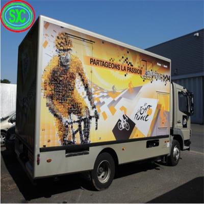 China P5 Mobile Truck LED Display 5000-8000 Nits 60Hz Outdoor IP65 Waterproof SMD2727 for sale