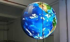 China 360° Flexible Sphere LED Display Ball P6 192x192mm 27,778 Pixels/m² for Advertising for sale