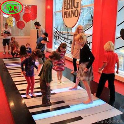 China P3.91 LED Dance Floor 20W Power Consumption Single Colors DMX512 Control -20°C to 60°C for sale