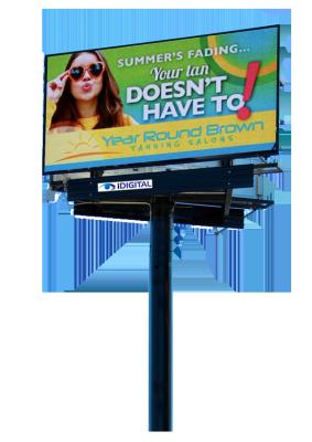China 7000nits Outdoor LED Billboard IP65 Novastar Control System Full Color Display 860w/m2 for sale