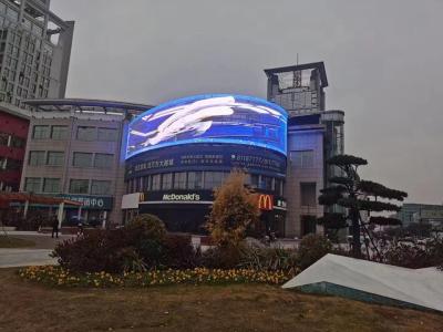 China P10 Outdoor Full Color LED Display 10000dots/sqm IP65 Waterproof High Brightness Billboard for sale