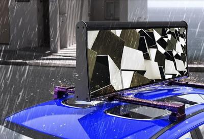 China Car LED Sign Display 5mm Pitch 192x64 Resolution Asynchronous Control Outdoor for sale