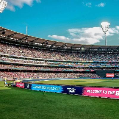 China P10 SMD Stadium LED Display 60Hz Frame Rate 40000 Pixel/sqm IP65 Outdoor for sale
