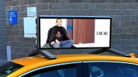 China Car LED Sign Display 5mm Pitch 96x32cm Asynchronous Control 1R1G1B DC5V for sale