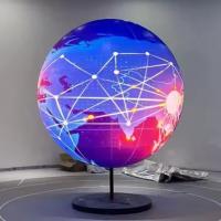 China P2.5mm Indoor Full Color LED Sphere Screen SMD3535 360 Viewing Angle for sale