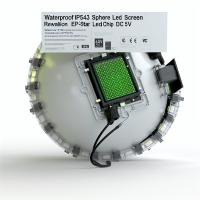 China Waterproof IP43 Sphere LED Screen with Resolution Epistar Led Chip DC5V for sale