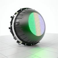 China Waterproof IP43 Sphere LED Screen with Resolution Epistar Led Chip DC5V for sale