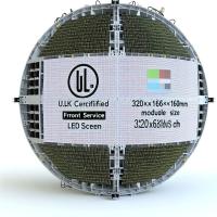 China UL Certified Front Service Sphere LED Screen with 320*160mm Module Size and UL Certification for sale