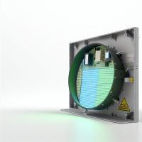 China Front Service Sphere LED Screen DC5V IP43 Round LED Display for Shopping Mall Events for sale