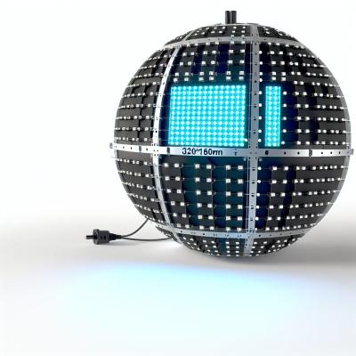China DC5V Voltage Sphere LED Screen with 320*160mm Module Size and Epistar Led Chip for sale
