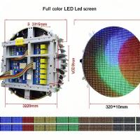 China DC5V Voltage Sphere LED Screen with 320*160mm Module Size and Epistar Led Chip for sale
