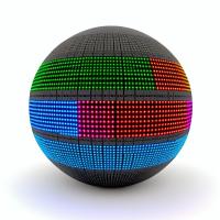 China DC5V Ball-Shaped LED Display The Ultimate Choice for Video/Text/Image Display Needs for sale