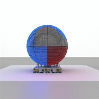 China DC5V Ball-Shaped LED Display The Ultimate Choice for Video/Text/Image Display Needs for sale