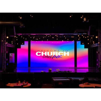 China Indoor Stage LED Screen 2.5mm Pixel Pitch 10kg/sqm with MBI5020 Drive IC for sale