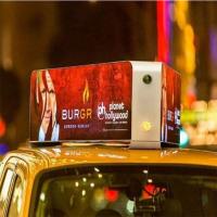 China Customizable Vehicle LED Screen P5 96x32cm Outdoor Display DC 5V CE ROHS FCC for sale
