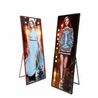 China Commercial LED Display P2.5mm 128x64 Resolution Aluminum Cabinet Advertising Poster for sale