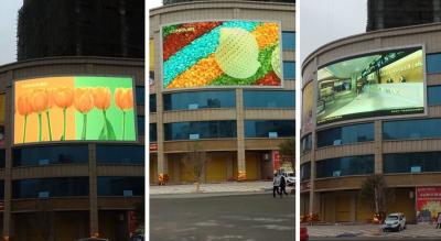 China Outdoor Full Color LED Display Board P5 40000 pixels per sqm 1000W max power for sale