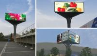 China SMD IP65 Outdoor Full Color LED Display Screen P10 320x160mm Building Advertising Billboard for sale