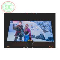 China Aluminum Cabinet Fixed LED Display P6 7500cd/m2 Brightness 192x192mm Module for sale