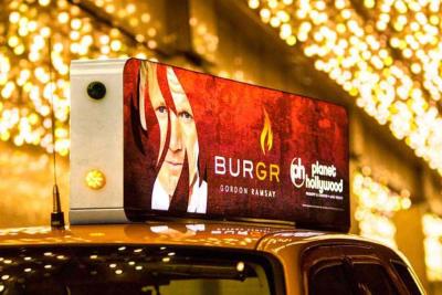 China Customizable Car LED Sign Display with Voltage DC 5V and Screen Resolution 192*64dot for sale
