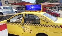 China 192*64dot Screen Resolution Car LED Sign Display for Asynchronous Control and 96*32 Cm Drive Mode for sale