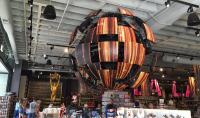 China IP43 Waterproof Sphere LED Screen P4 320x160mm Video Display with FCC Certification for sale