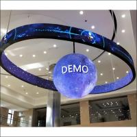 China 320*160mm Module Size Sphere LED Display for Multi-Functional Video/Text/Image Display for sale