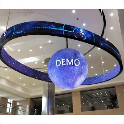 China 320*160mm Module Size Sphere LED Display for Multi-Functional Video/Text/Image Display for sale