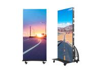 China Indoor P2.5 Standing Floor LED Display 640x1280mm High Brightness Advertising Screen for sale