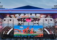 China SMD IP65 Outdoor Full Color LED Display Screen P10 320x160mm Building Advertising Billboard for sale